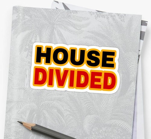 "House Divided" Iowa State Cyclones vs Iowa Hawkeyes NCAA Sticker *Free ...