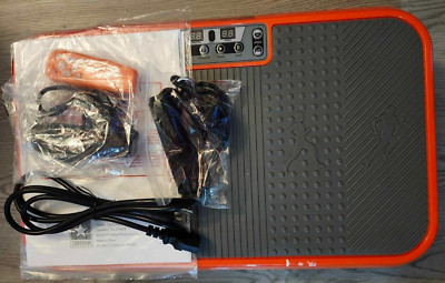 Powerfit Elite Vibration Plate Exercise Machine with Loop Resistance ...