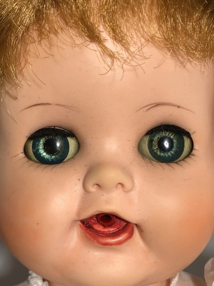 1958 Madame Alexander Kathy Baby Doll Rooted Hair Gorgeous Dress and ...