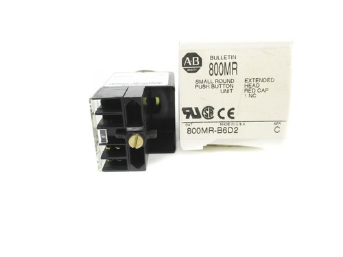 ALLEN BRADLEY 800MR-B6D2 SER. C (WH) NSMP | eBay