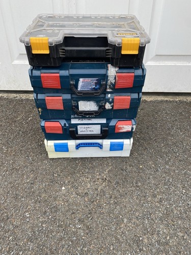 Selection Of Power Tool Cases, Mainly Bosch Sortimo, 1x Dewalt | eBay UK