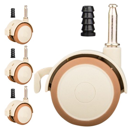 4 Pcs Crib Casters Small Castor Wheel Bed Frame Feet Baby Wheels | eBay