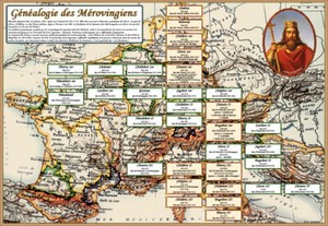 Merovingian family tree | eBay