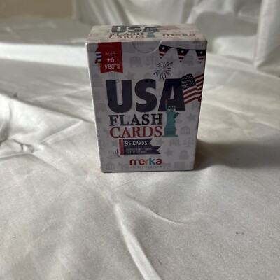 USA Flashcards 95 Cards - 45 Presidents Cards & 50 States Cards Merka ...