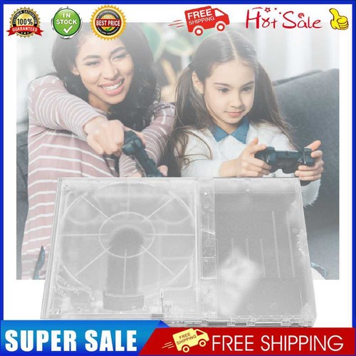 Transparent Clear Shell Kit Clear Replacement Shell Case for PS2 Slim ...