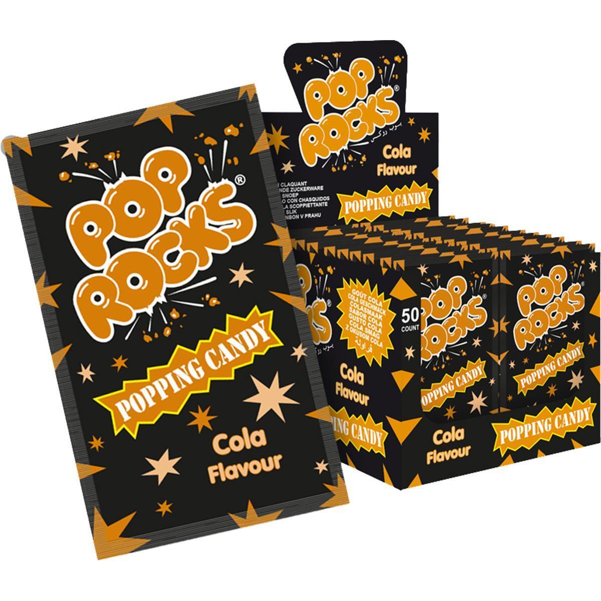 Pop Rocks Cola 50 Stk. im Display knisternde Zuckerware | eBay.de