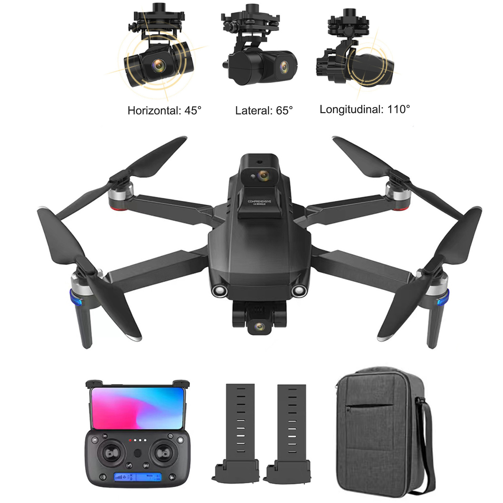 with 4K 5G 3- Gimbal 35mins Flight K1K7 | eBay