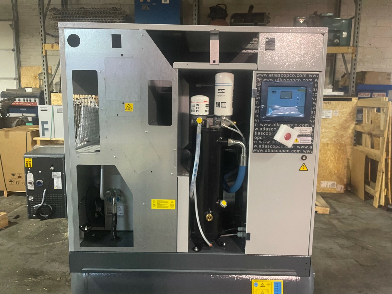 7.5 hp Atlas Copco GA5FF rotary screw air compressor | eBay