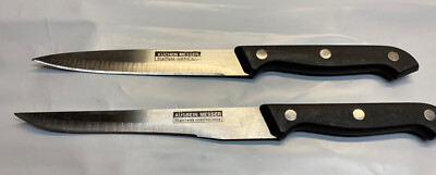 German 2 Pc Knife Set KUCHEN/AUSBEIN MESSER STAINLESS STEEL Rostfrei ...