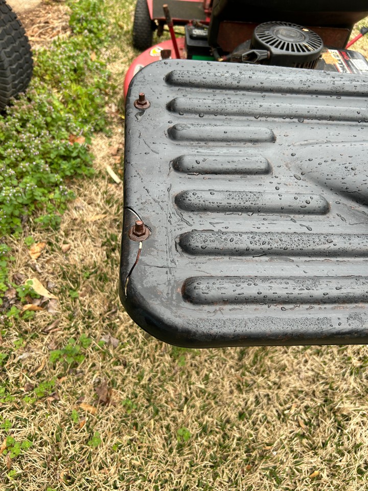 Snapper rear engine rider bagger grass catcher Frame n plastic cover ...