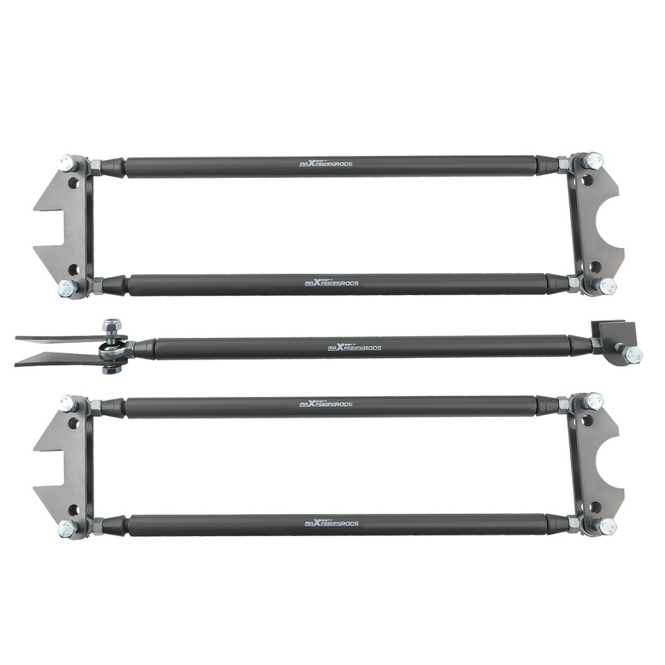 Universal Weld On Parallel 4 Link 24" Bars Axle Fame Mounts Rear ...