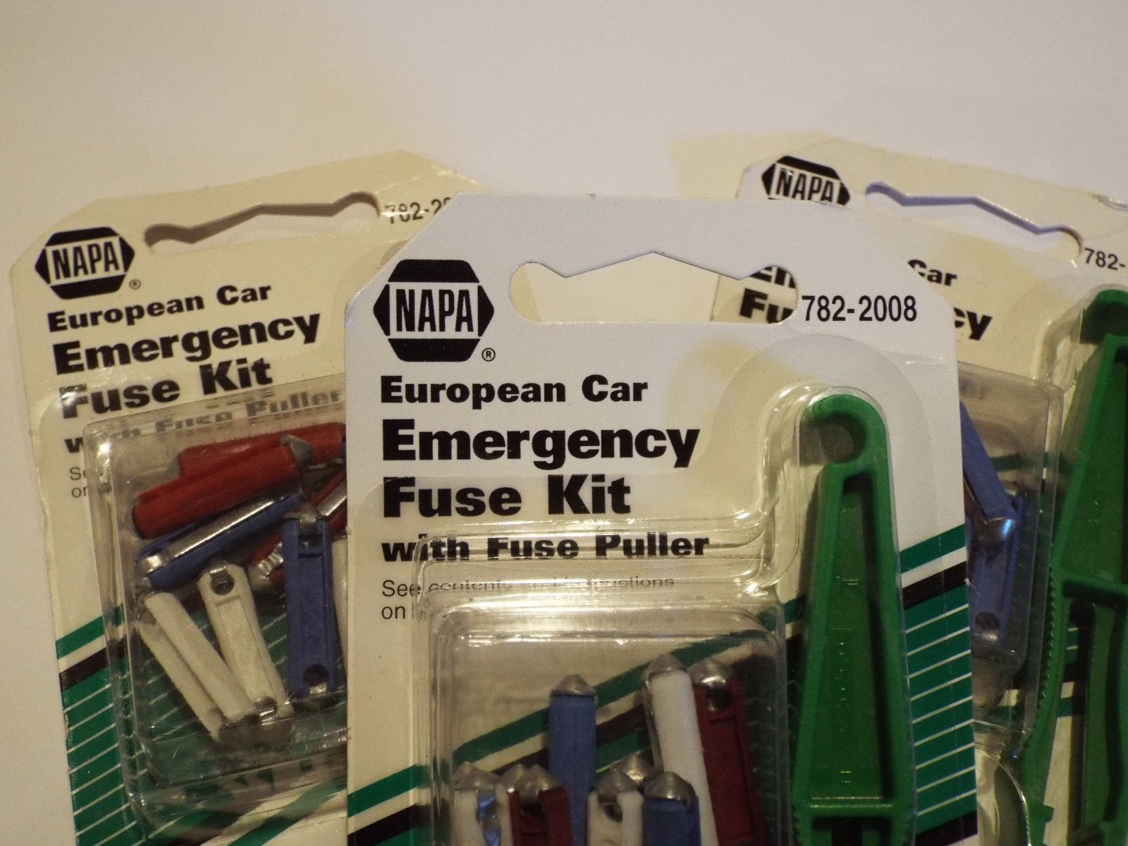 3 PACKS OF GBC FUSES FUSE KIT 8 AMP, 16 AMP, 25 AMP, EUROPEAN CAR W ...