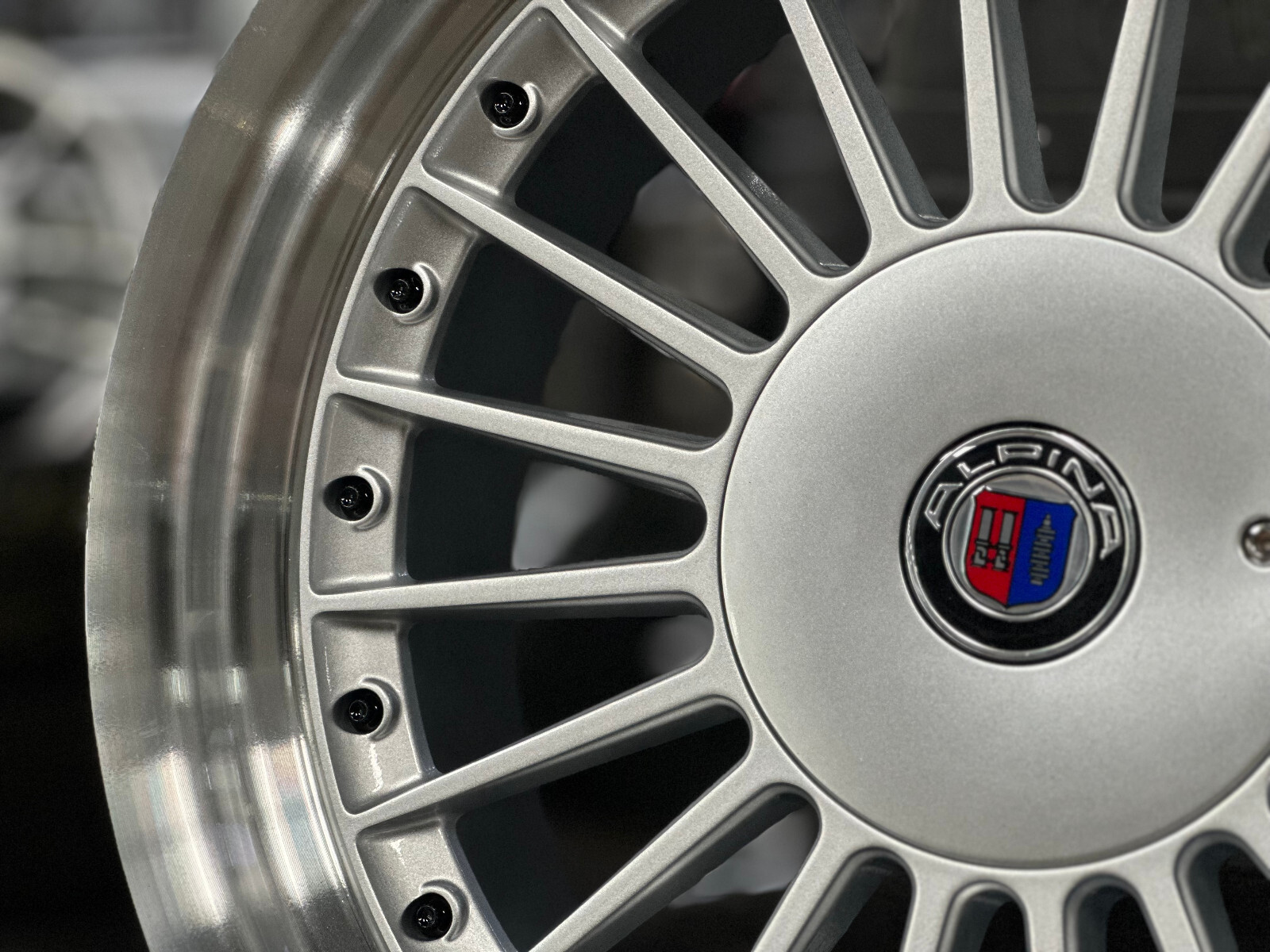 New 17x8J Alpina Classic Design BMW E30 Wheel (set of 4) 4x100 VW Golf ...