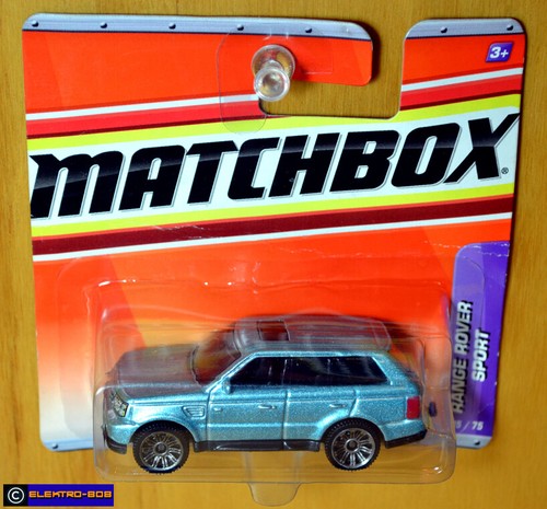 Matchbox Range Rover Sport [Blue Silver] - New/Sealed/Rare [E-808 ...