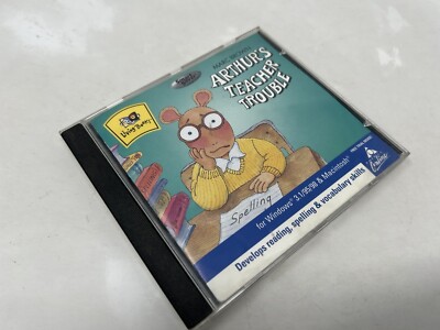 Marc Brown Arthur's Teacher Trouble Windows PC CD Game Living Books | eBay