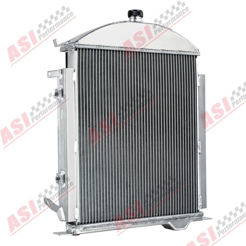ASI 3 Row Aluminum Radiator Fit 1928-1929 Ford Model A Heavy Duty 3.3L ...