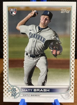 2022 Topps Gold Stars # 561 - Matt Brash - Seattle Mariners - RC | eBay