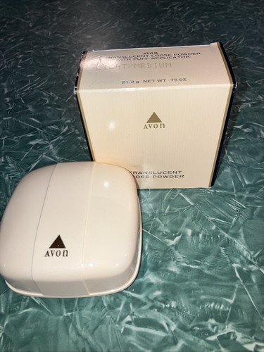 Vintage New NOS Avon Translucent loose powder-light/medium | eBay