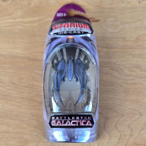 Battlestar Galactica Titanium Series SCAR Cylon Raider (Hasbro) | eBay