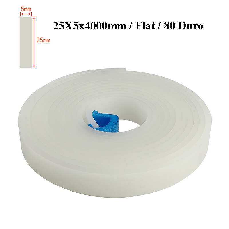 65/70/75/80/85 Durometer Silk Screen Printing Squeegee Rubber Blade ...