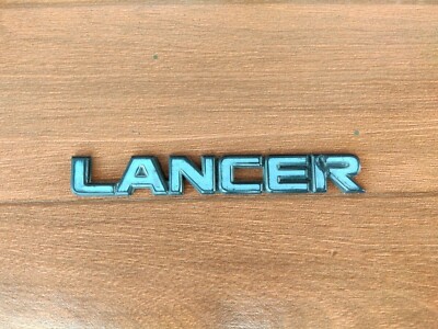 Mitsubishi Lancer Emblem badge (LANCER Emblem)for Old Mitsubishi ...