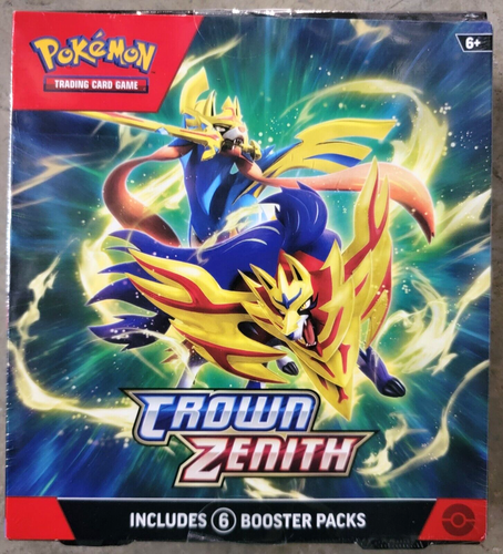 Pokemon TCG Crown Zenith Booster Bundle - 6 Pack 820650858963 | eBay