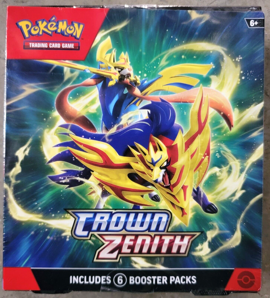 Pokemon TCG Crown Zenith Booster Bundle - 6 Pack 820650858963 | eBay