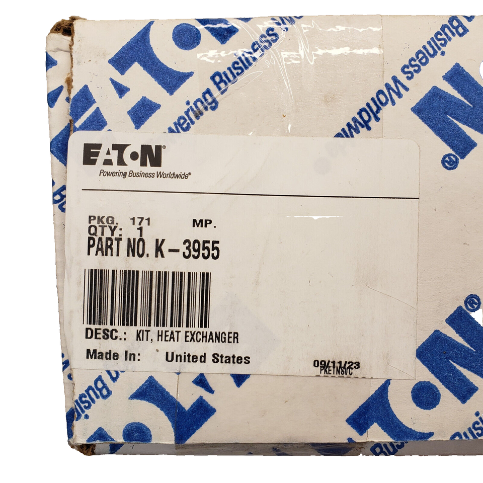 Eaton Fuller OEM PACCAR K-3955 K3955 Oil Cooler Transmission Heat ...