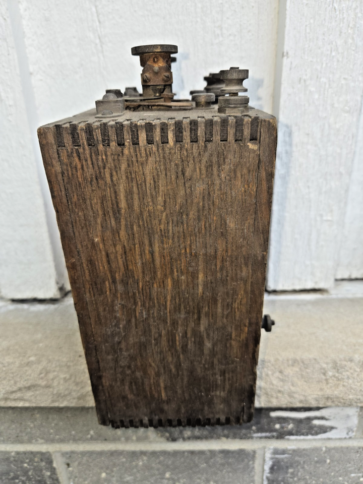 VTG Dual Buzz Coil Ignition Box Car Trembler Wells Gas Engine Double ...