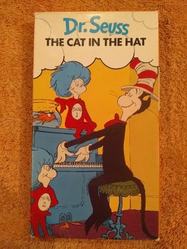 Dr. Seuss The Cat in the Hat VHS Tape 1989 Version #6936 Playhouse ...