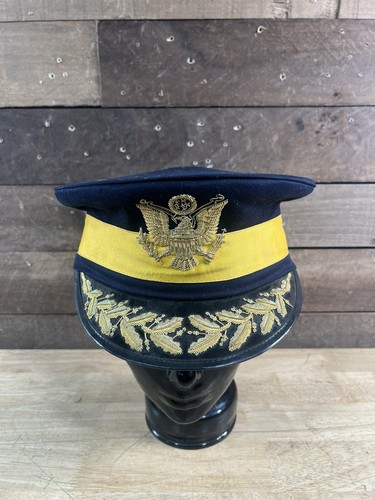 Vintage WWII U.S. Army General Officers Cap Hat | eBay
