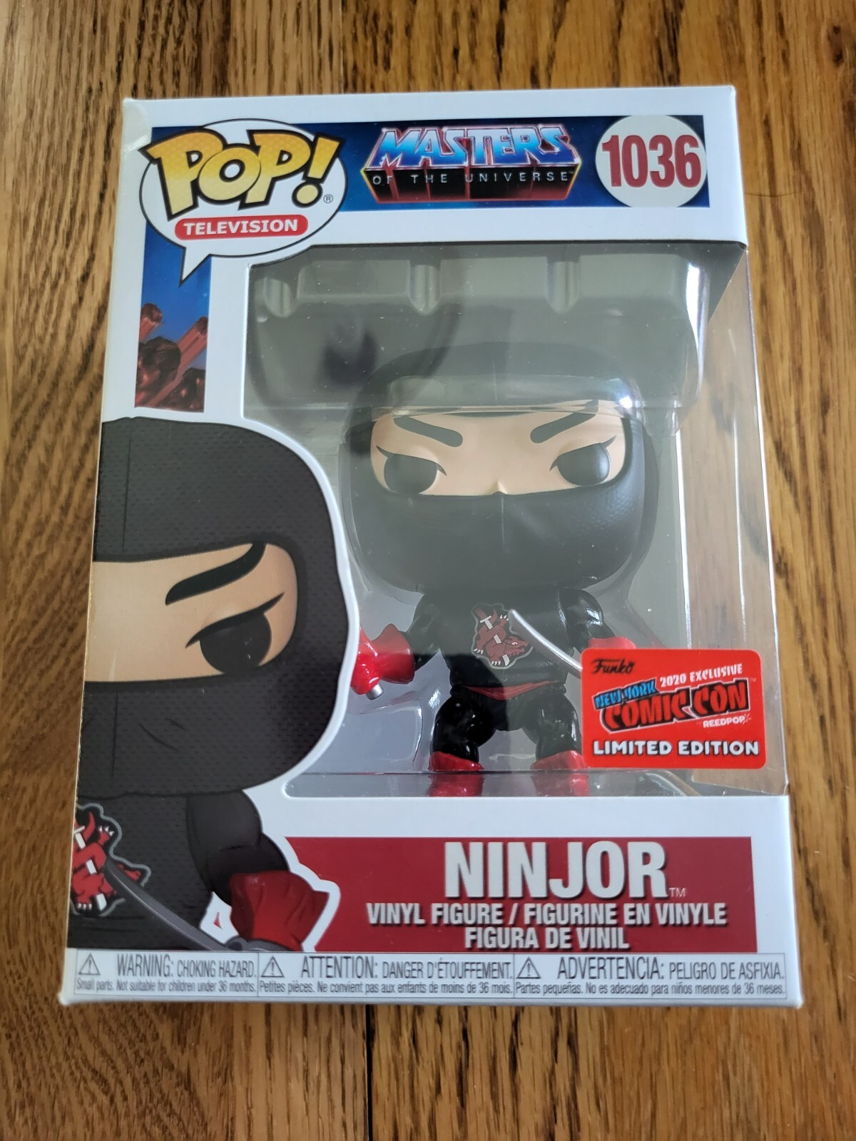 Funko Pop! Television - Masters of The Universe: Ninjor #1036 - NYCC ...