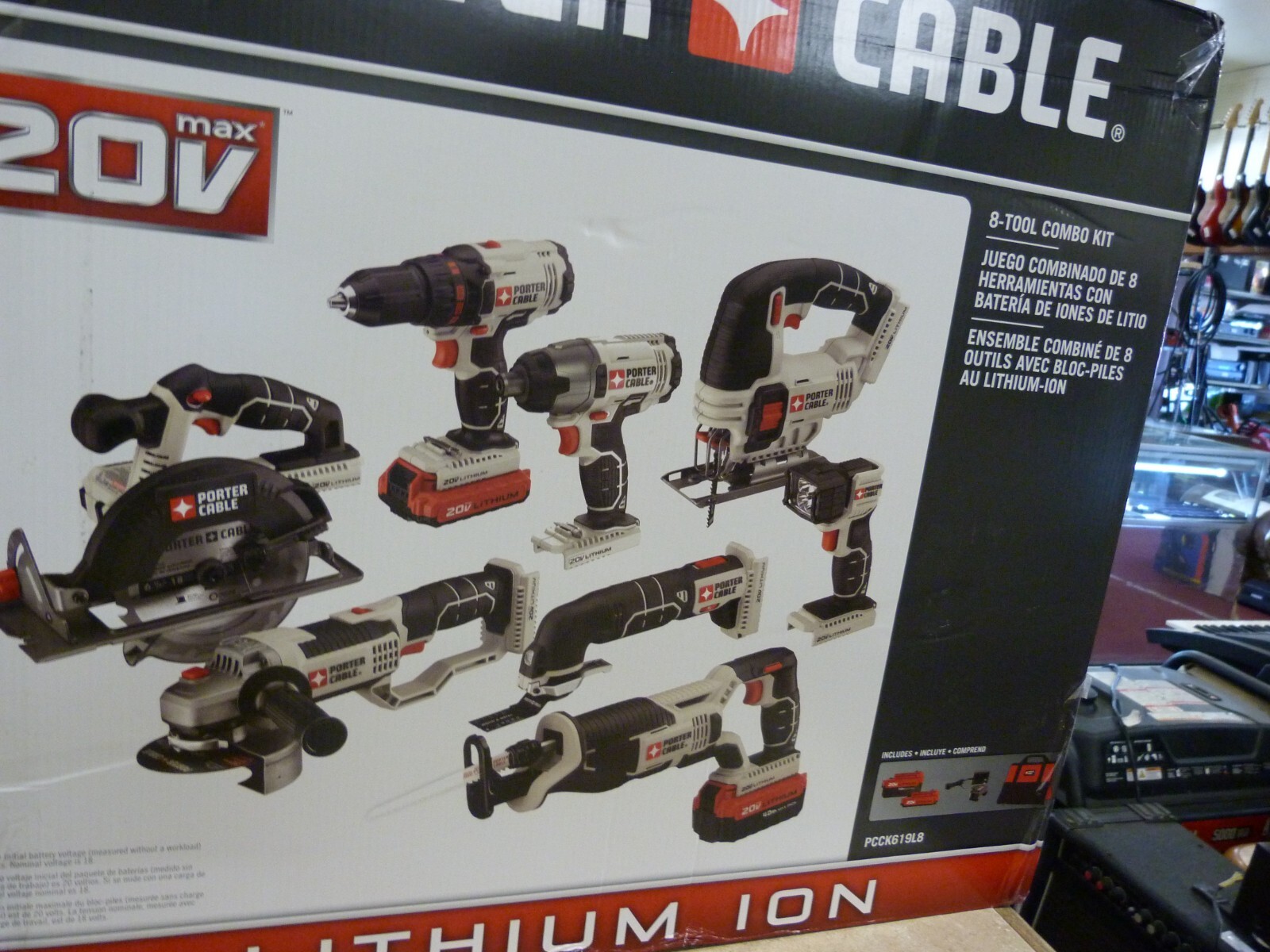 PORTER-CABLE PCCK619L8 20V 8-tool Combo Kit for sale online | eBay