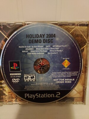 Holiday 2004 Demo Disc (PlayStation 2, PS2) DISC ONLY | eBay