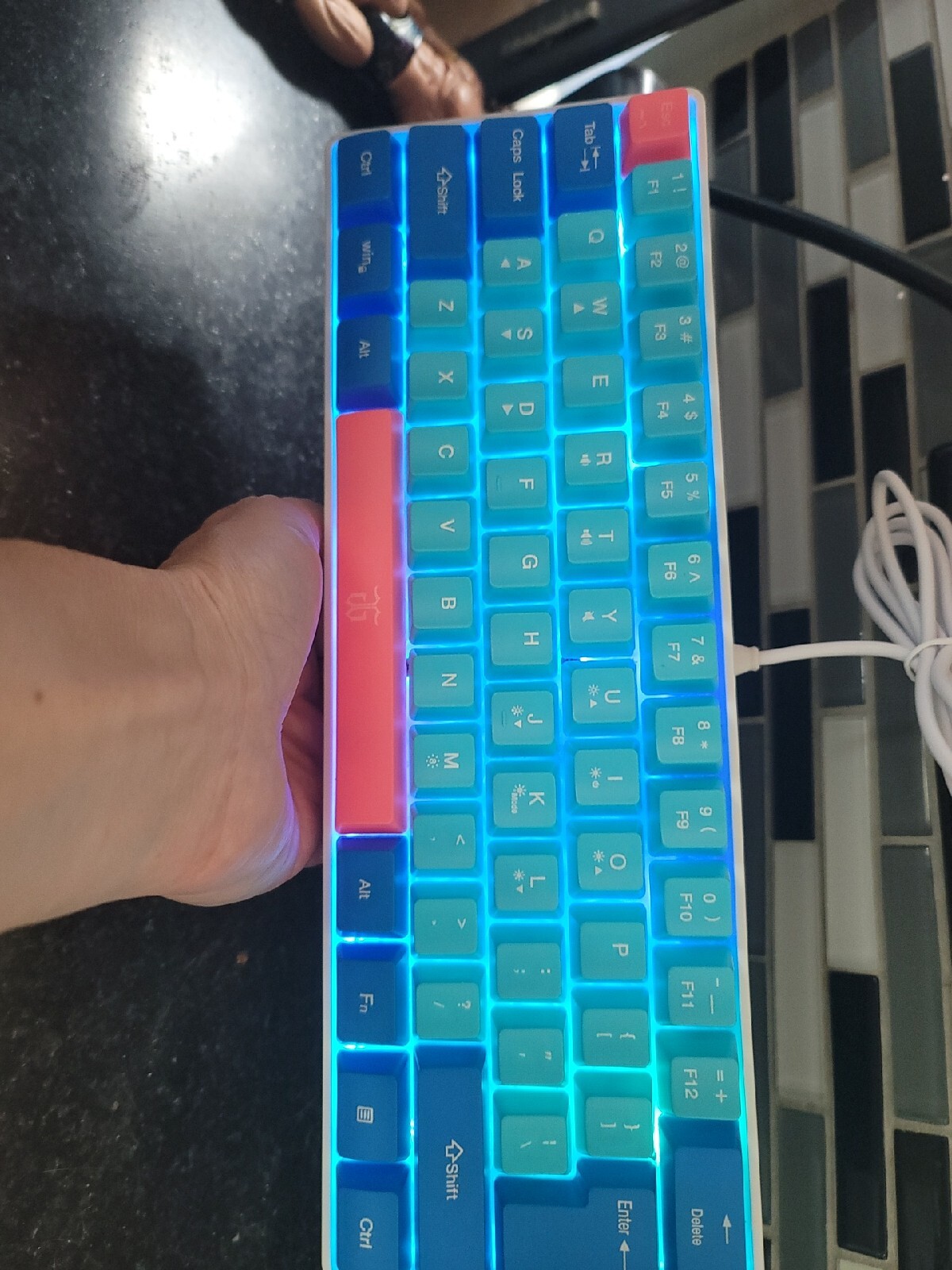 V800 RGB Streamer Wired Keyboard | eBay
