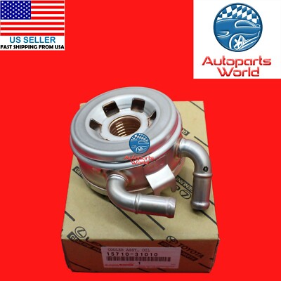 GENUINE OEM TOYOTA 4RUNNER TACOMA TUNDRA 4.0L V6 ENGINE OIL COOLER ...