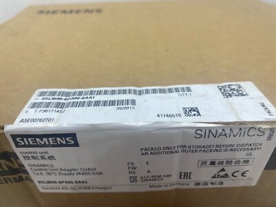 Siemens CUA31 Control Unit Adapter 6SL3040-0PA00-0AA1 / 6SL3 040-0PA00 ...