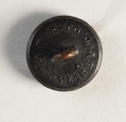 1851 Goodyear Hard Rubber Civil War Era Round Dots Circles Design ...