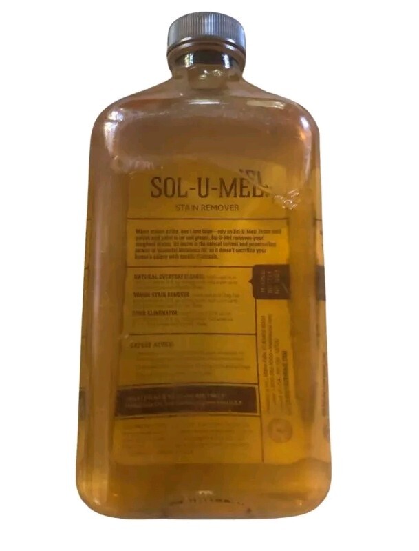 Sol-U-Mel 3-in-1 CONCENTRATE STAIN REMOVER - New Old Stock 16oz - Fast ...