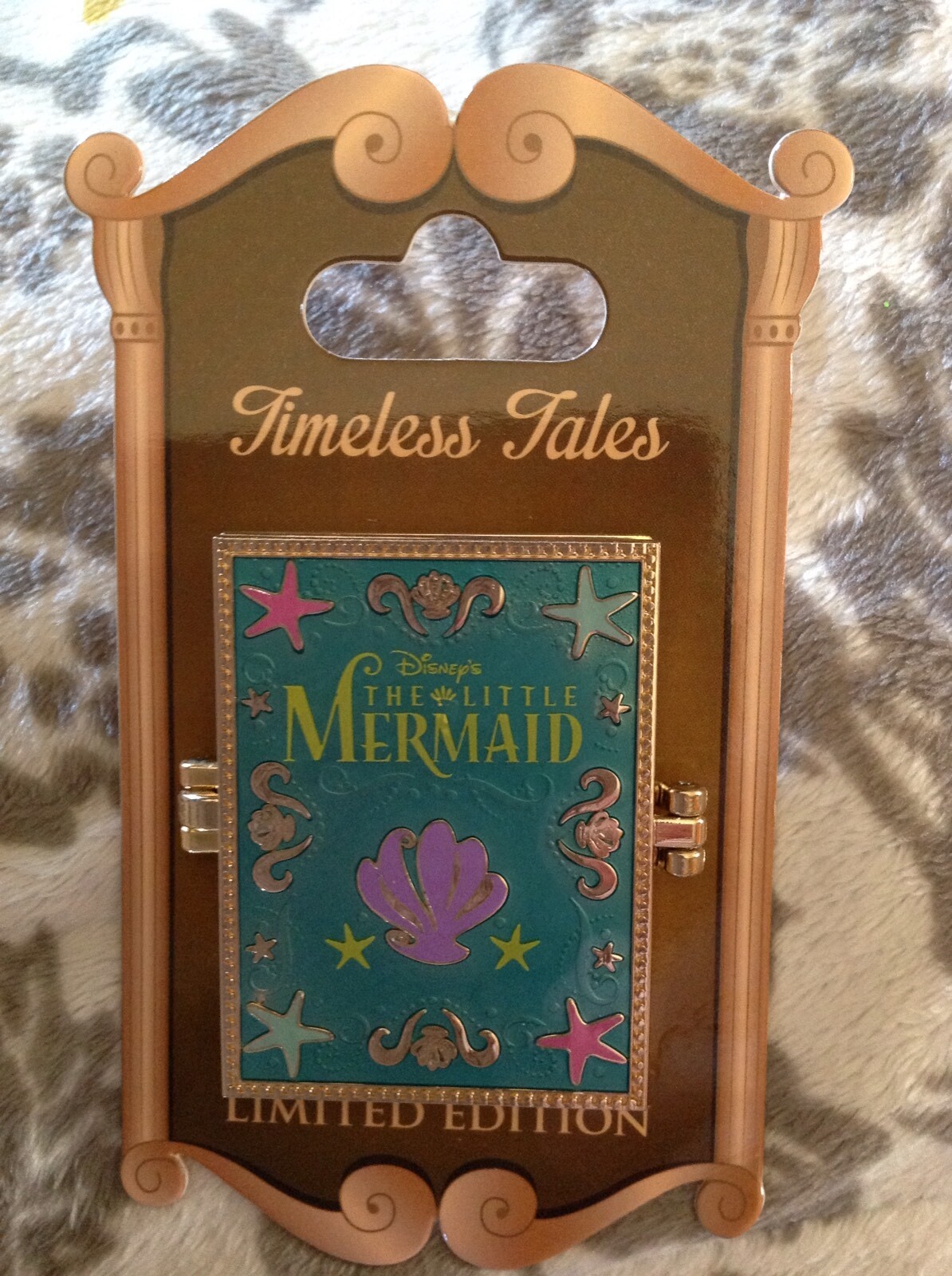 DISNEY TIMELESS TALES Little Mermaid Ariel Hinged Pin | eBay