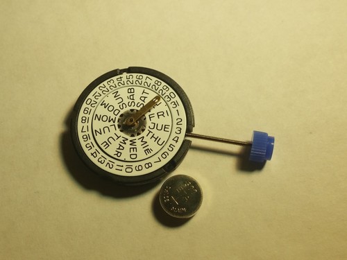 ETA 803.124 Swiss Watch Movement with battery, thickness 3.40, hands 70 ...