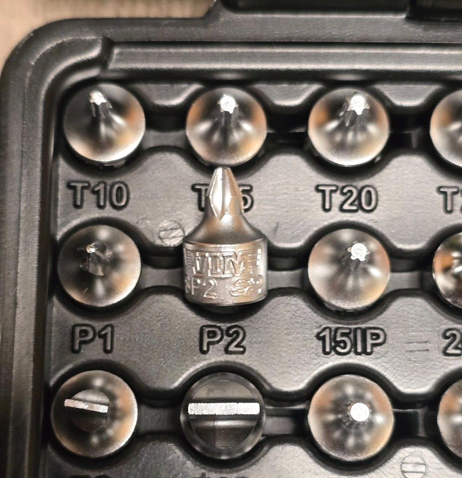 VIM 50pc 1/4 dr Master Half Cut/ Stubby Low Profile Bit Driver Socket ...