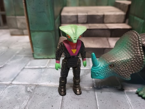 Vintage DINO RIDERS Lot RATTLAR, Rasp, Monoclonius, Rulon Antor Figure ...