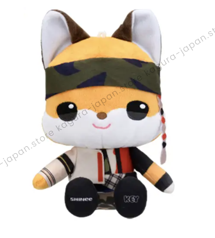 SHINee MINHO TAEMIN KEY ANIMAL COORDY Little Sitting Stuffed Osuwari ...