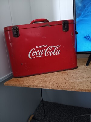 Vintage Coca Cola Airline Cooler With Bottle Opener. | eBay