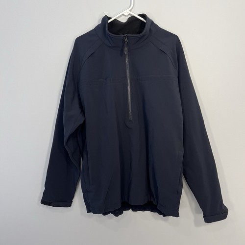 First Tactical Jacket Mens XXL 2XL Blue Pullover Zip Up Tactix Series ...