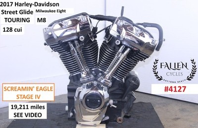 2017 Harley Touring Milwaukee-Eight M8 128" Engine Motor STAGE IV ...