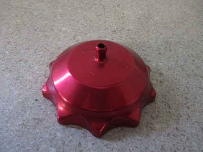 BILLETDIRECT ALUMINUM RED GAS CAP FUEL CAP HONDA CRF 50 XR50, FITS ALL ...