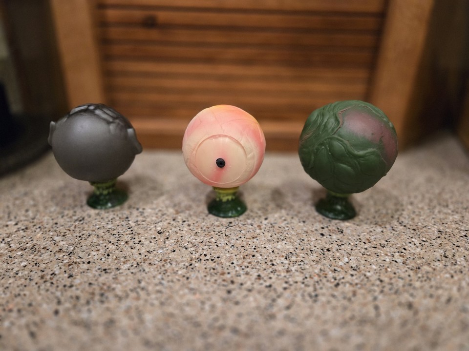 Rare KO MADBALLS Lot ALL RUBBER !!! 25 RARE HORROR BALLS !!! | eBay