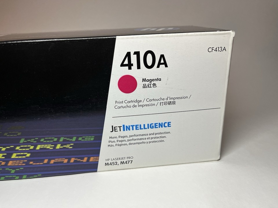 HP Laserjet 410A Magenta Print Cartridge M452 M477 New - Open Box | eBay